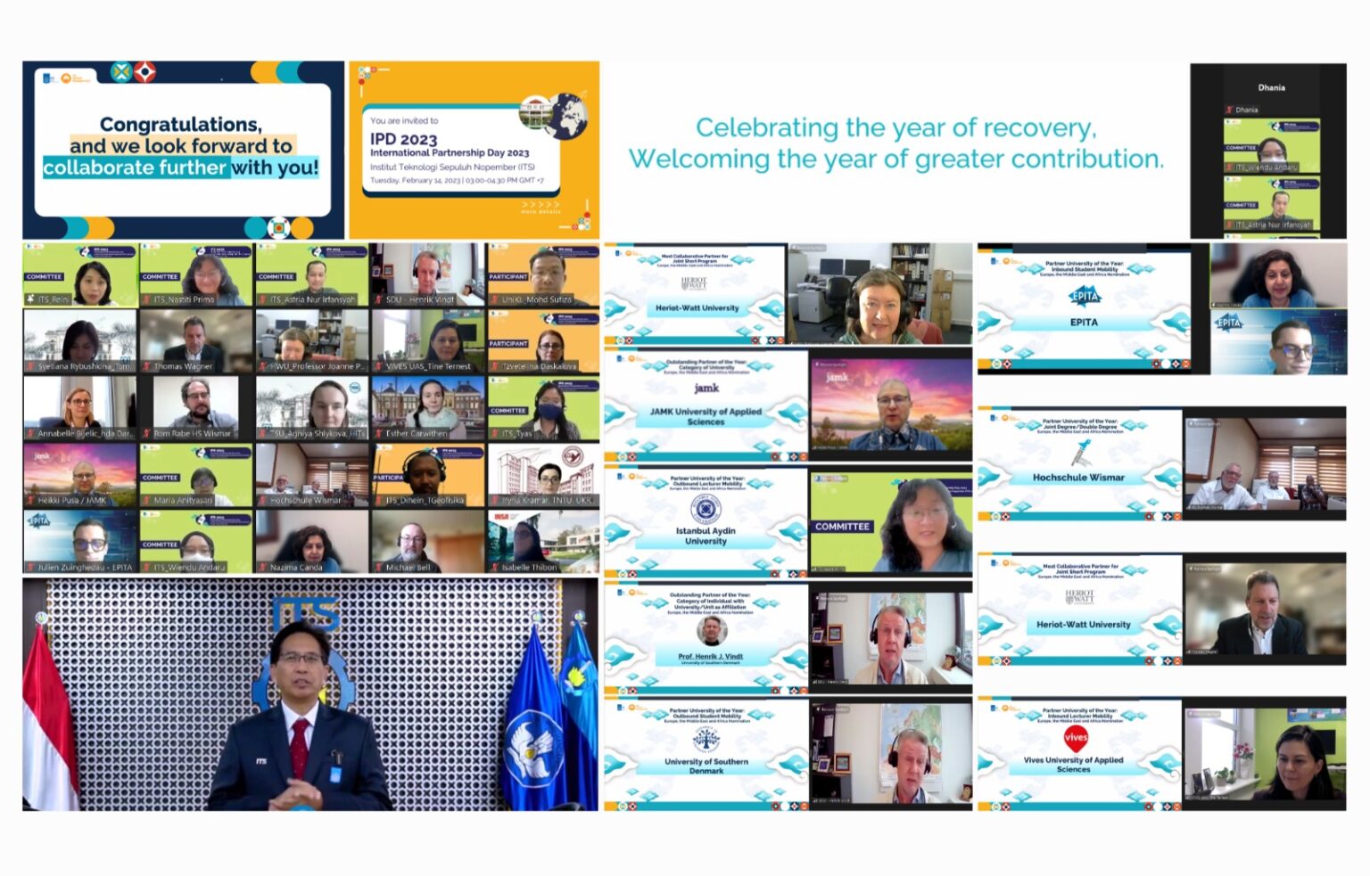 Celebrating partnership, ITS Awarded 17 Excellent Partners at ...