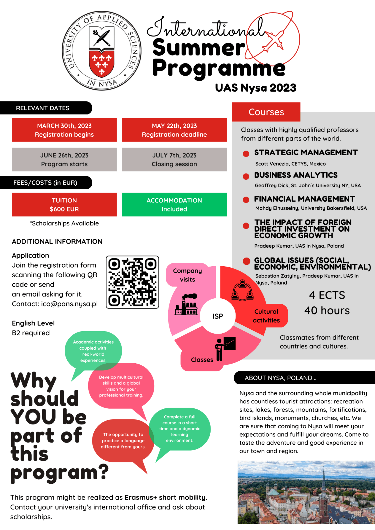 International Summer Programme - ITS Global Engagement