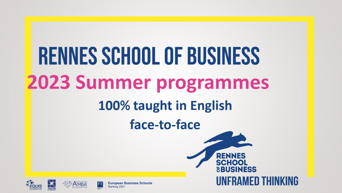 Rennes SB Summer Programmes 2023 - ITS Global Engagement
