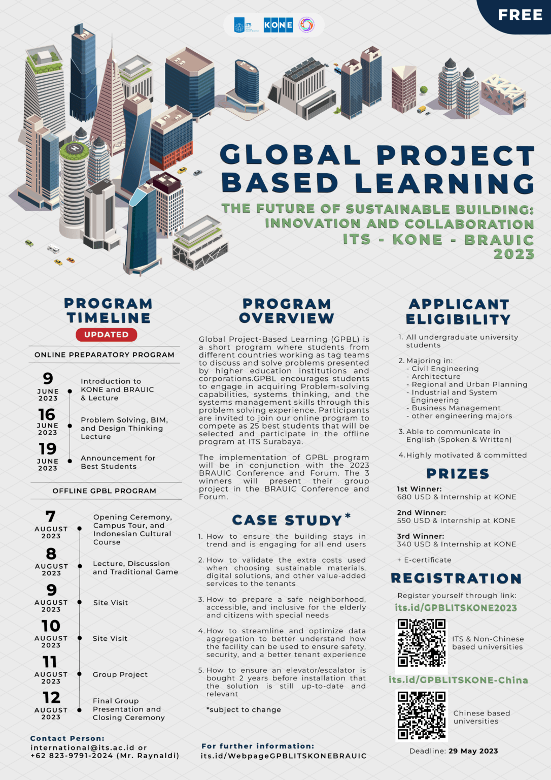 GPBL ITS-KONE-BRAUIC 2023 - ITS Global Engagement