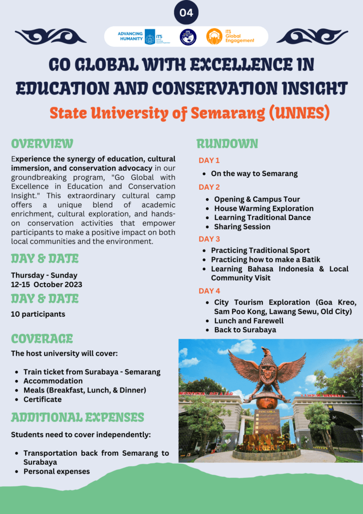 International Student Activities - ITS Global Engagement