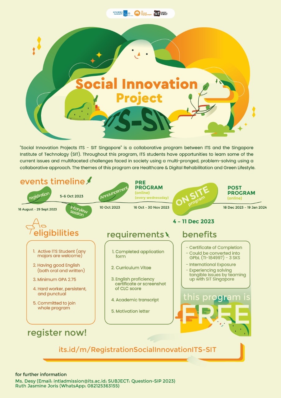 Social Innovation Projects ITS-SIT Singapore - ITS Global Engagement