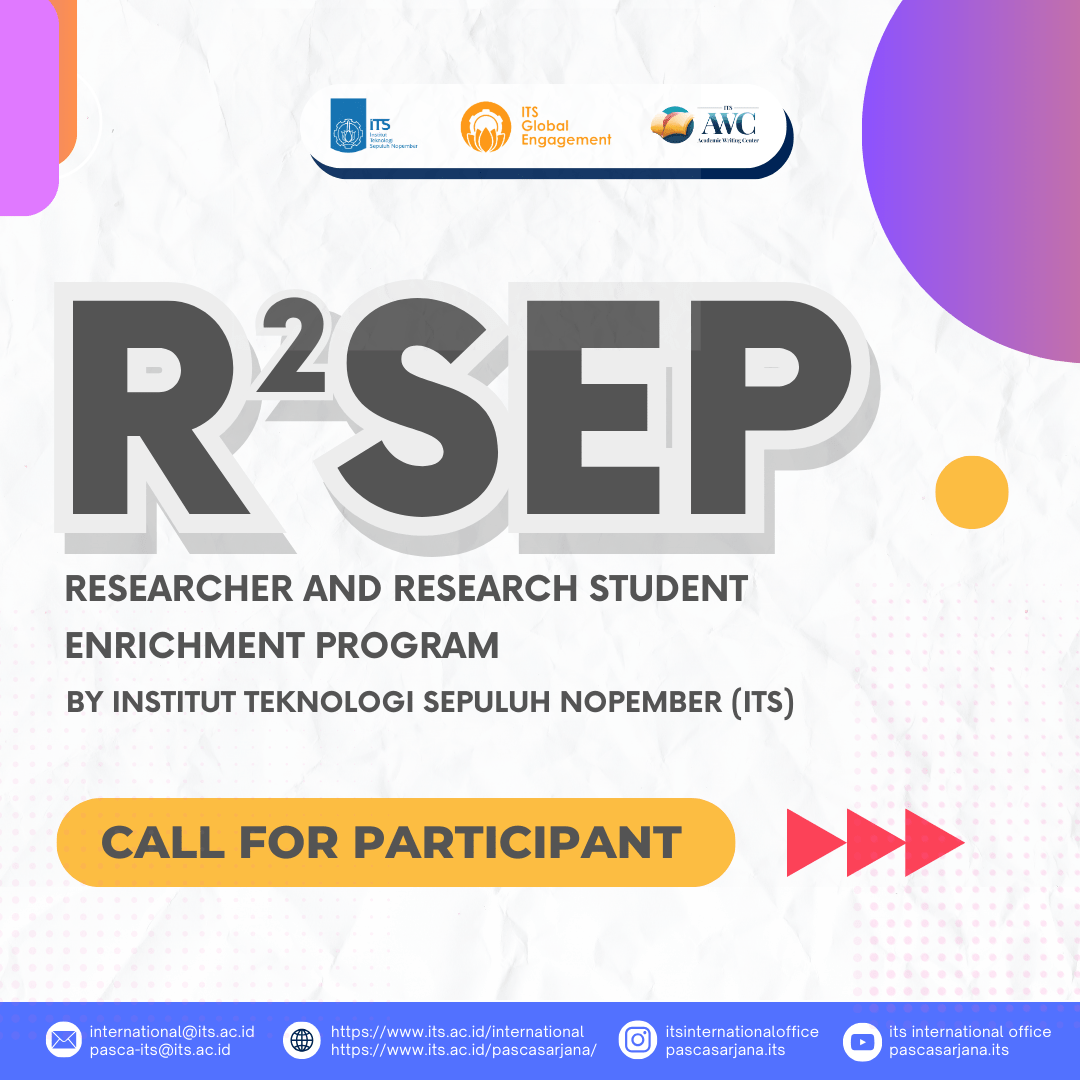 Researcher and Research Student Enrichment Program (R2SEP) - ITS Global ...