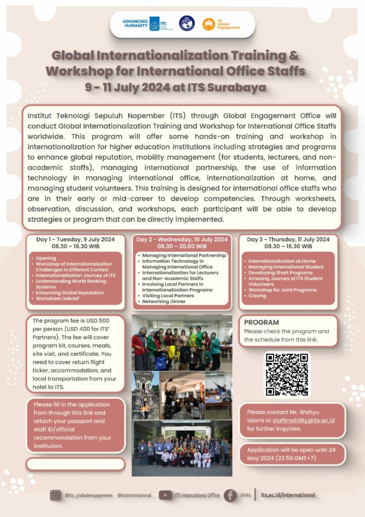 GLOBAL INTERNATIONALIZATION TRAINING & WORKSHOP 2024 - ITS Global ...