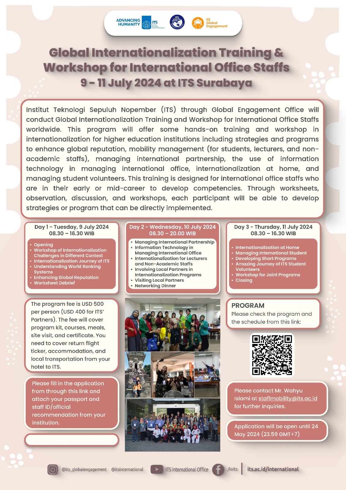 GLOBAL INTERNATIONALIZATION TRAINING & WORKSHOP 2024 - ITS Global ...