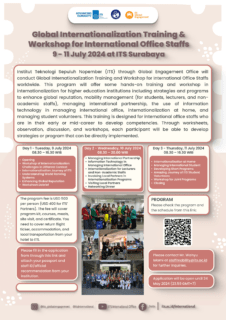GLOBAL INTERNATIONALIZATION TRAINING & WORKSHOP 2024 - ITS Global ...