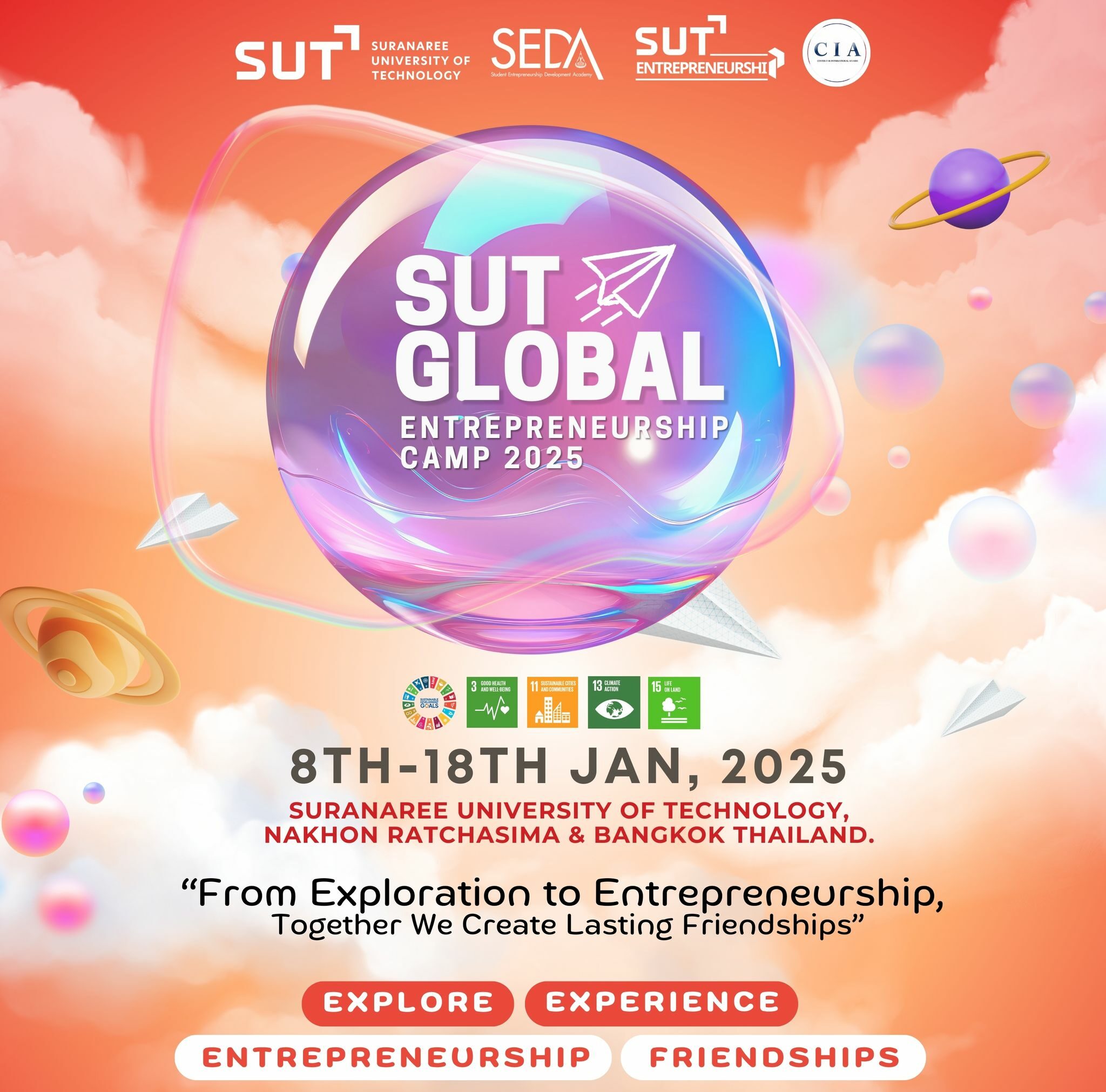 SUT Global Entrepreneurship Camp 2025 - ITS Global Engagement