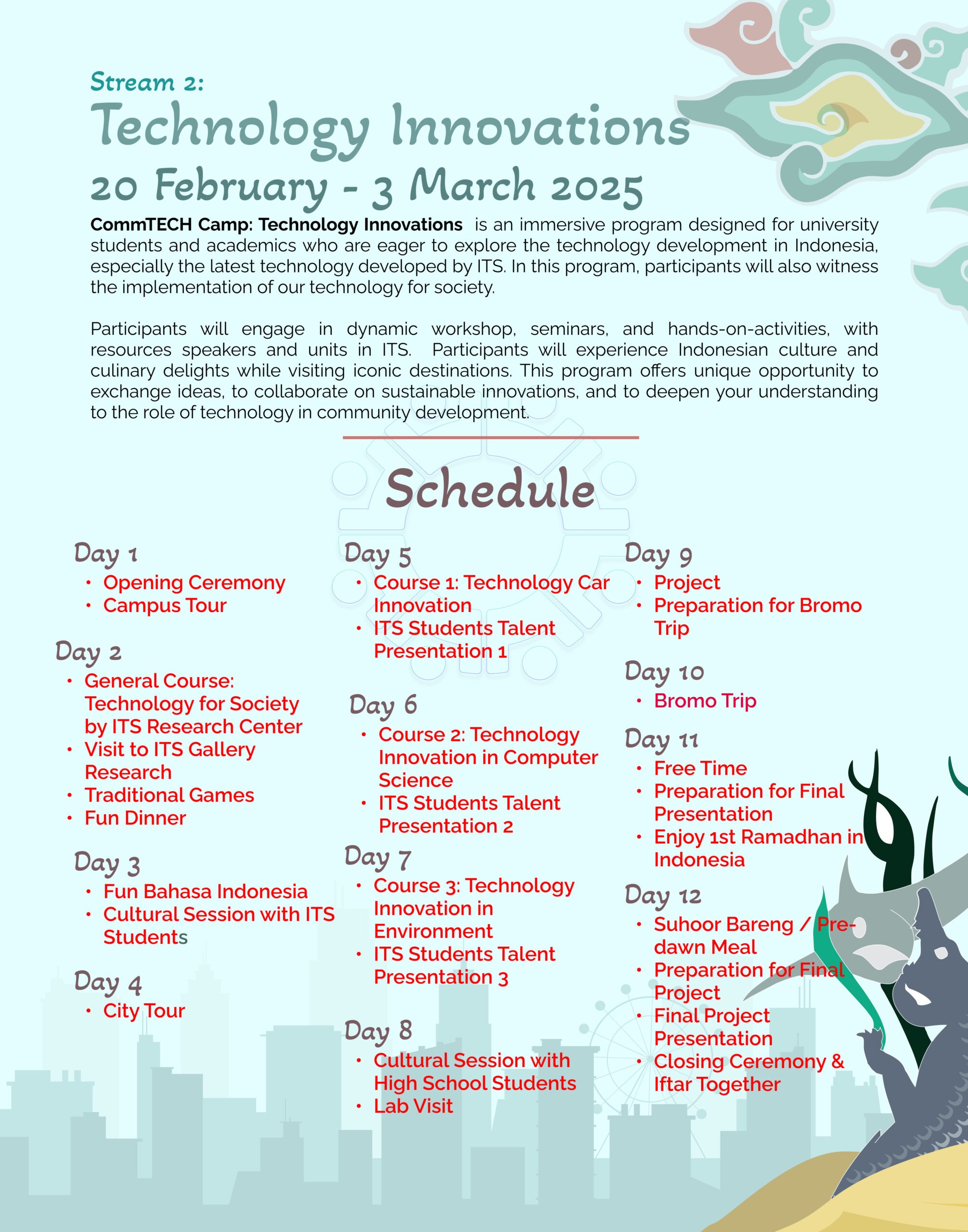 CommTECH Camp Insight 2025 - ITS Global Engagement