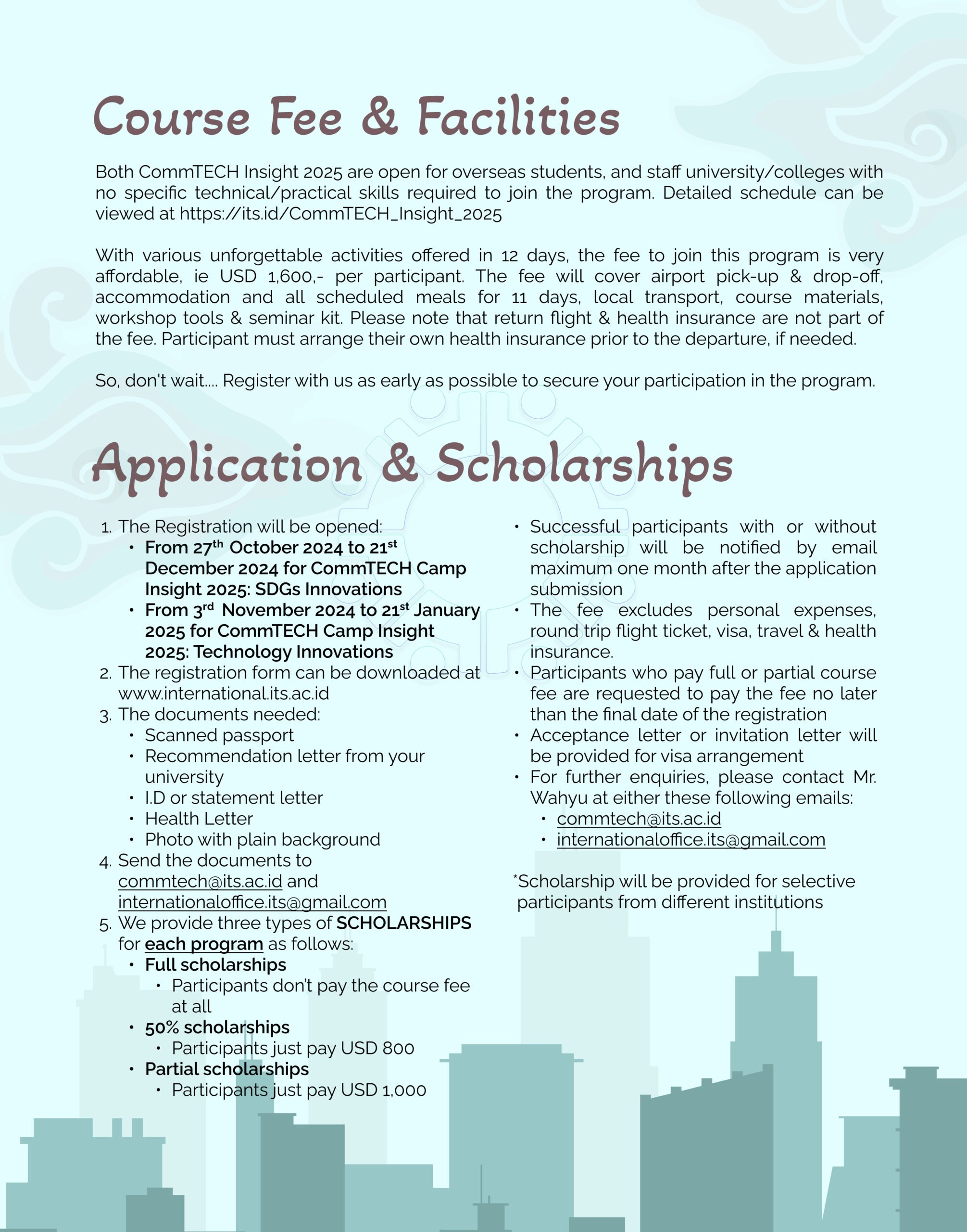 CommTECH Camp Insight 2025 - ITS Global Engagement