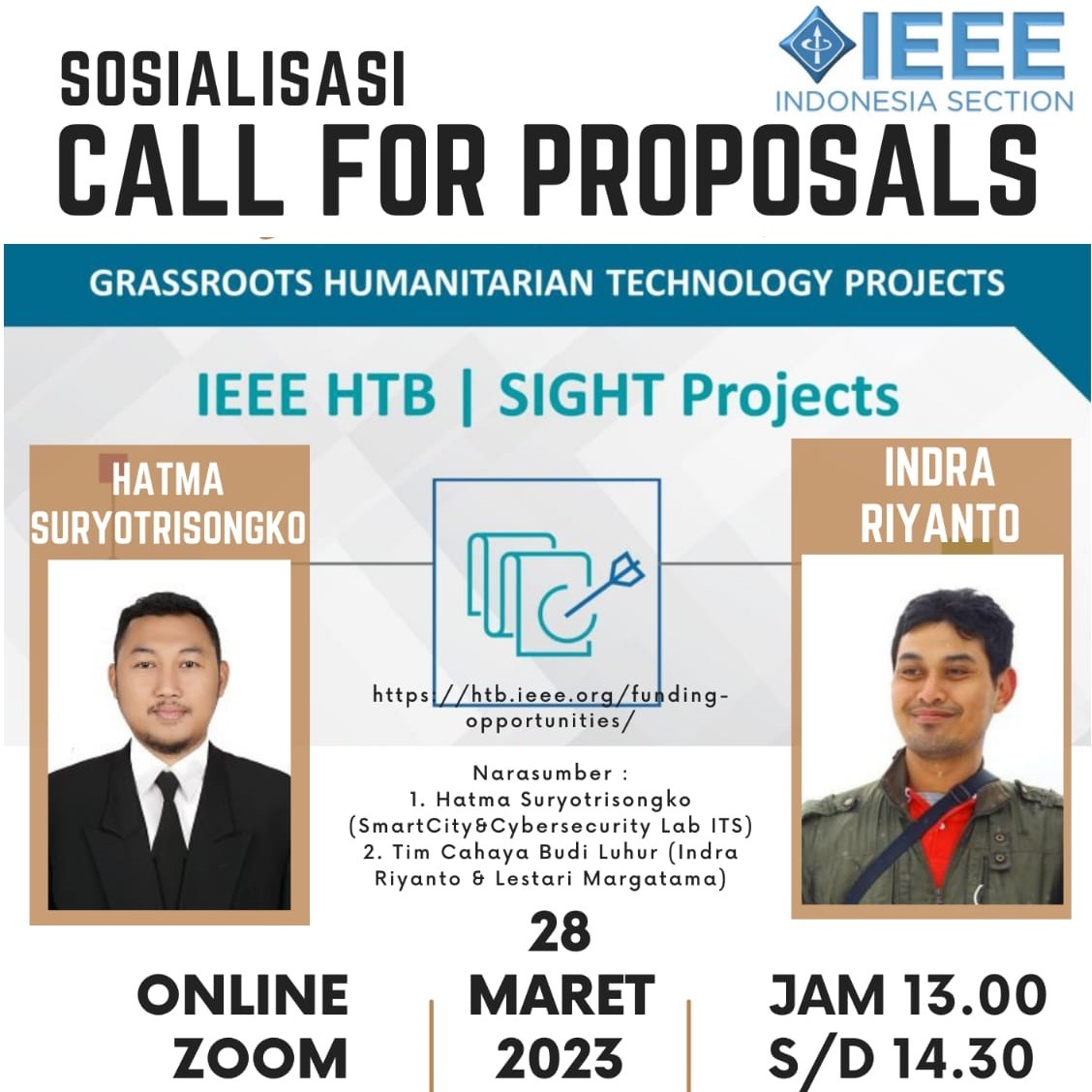 Sosialisasi Call for Proposals IEEE HTB Indonesia 28 Maret 2023 ...