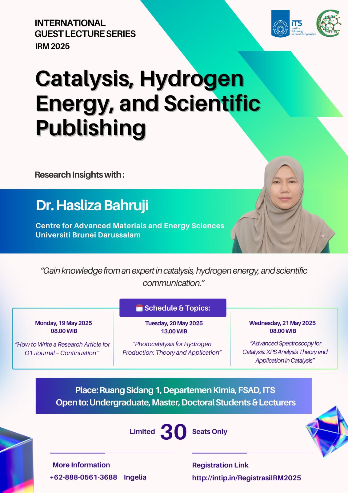 [CATALYS, HYDROGEN, ENERGY, AND SCIENTIFIC PUBLISHING] - Departemen ...