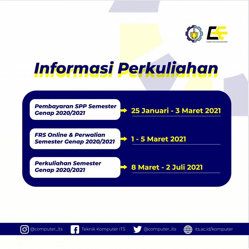 Informasi Perkuliahan - Departemen Teknik Komputer