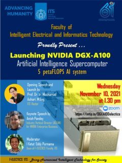 Launching NVIDIA DGX-A100 Artificial Intelligence Supercomputer ...