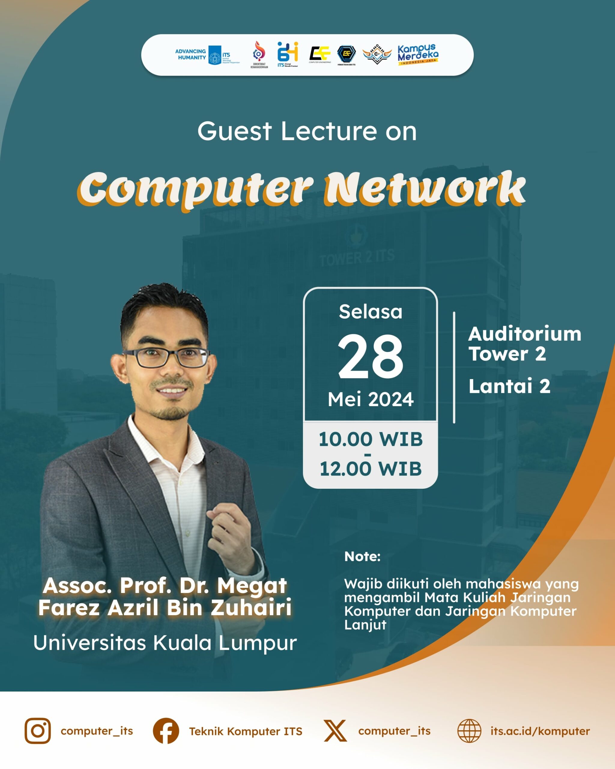 Guest Lecture on Computer Network - Departemen Teknik Komputer