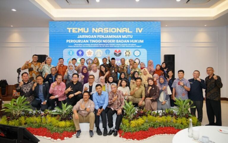 Temu Nasional IV Jaringan Penjaminan Mutu PTN-BH Kantor Penjaminan Mutu