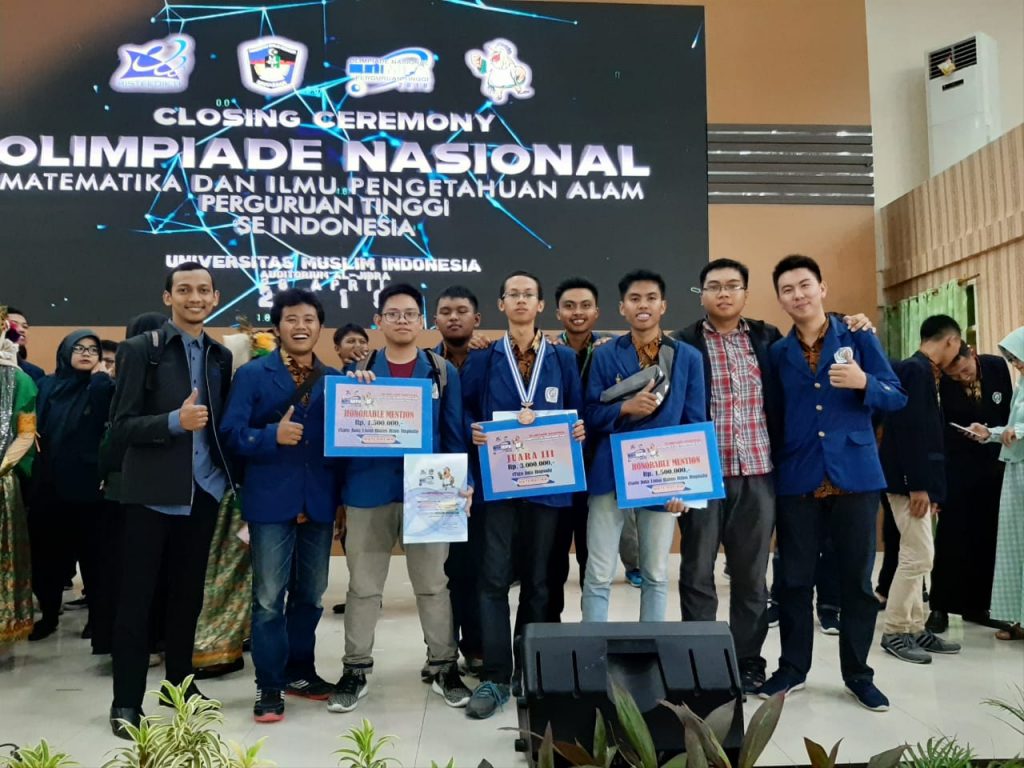 Tiga Mahasiswa Matematika ITS Berhasil Meraih Juara dalam ONMIPA 2019 ...