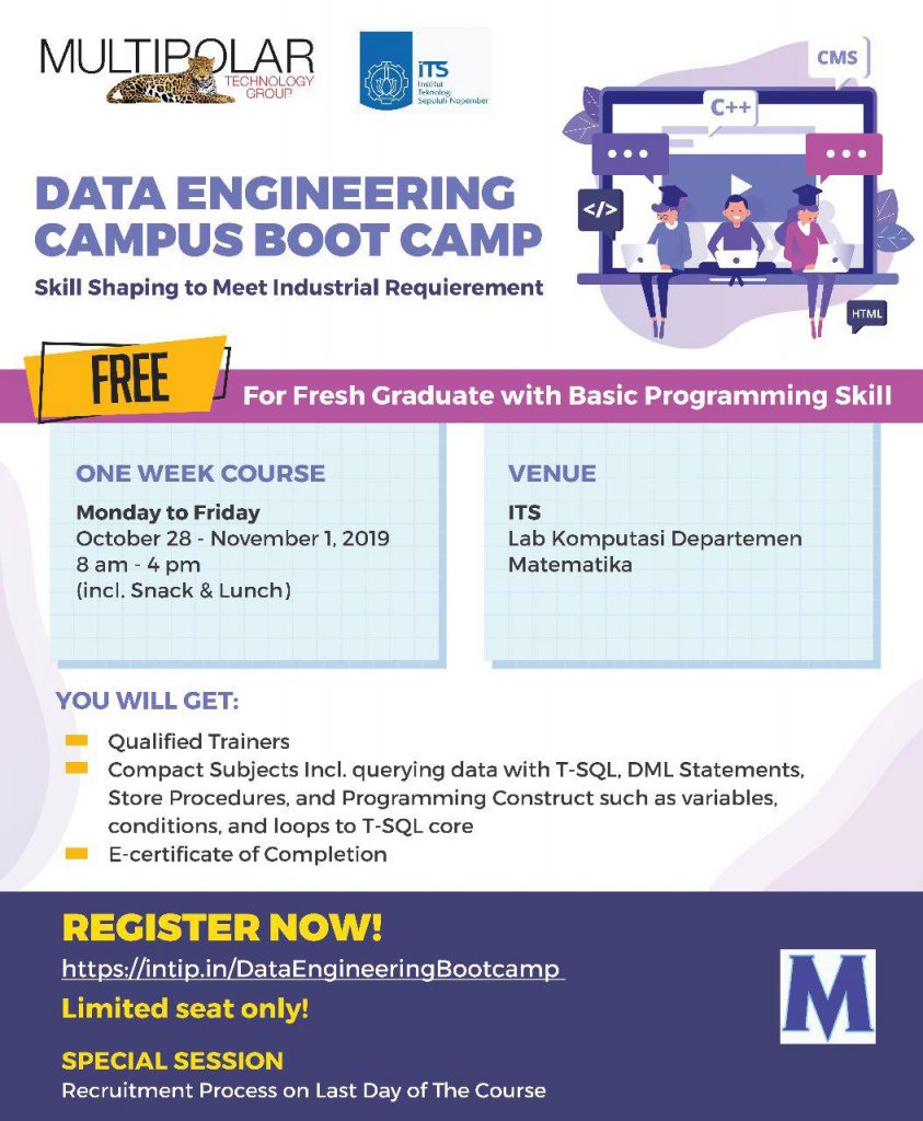 Data Engineering Campus Boot Camp - Departemen Matematika Departemen ...
