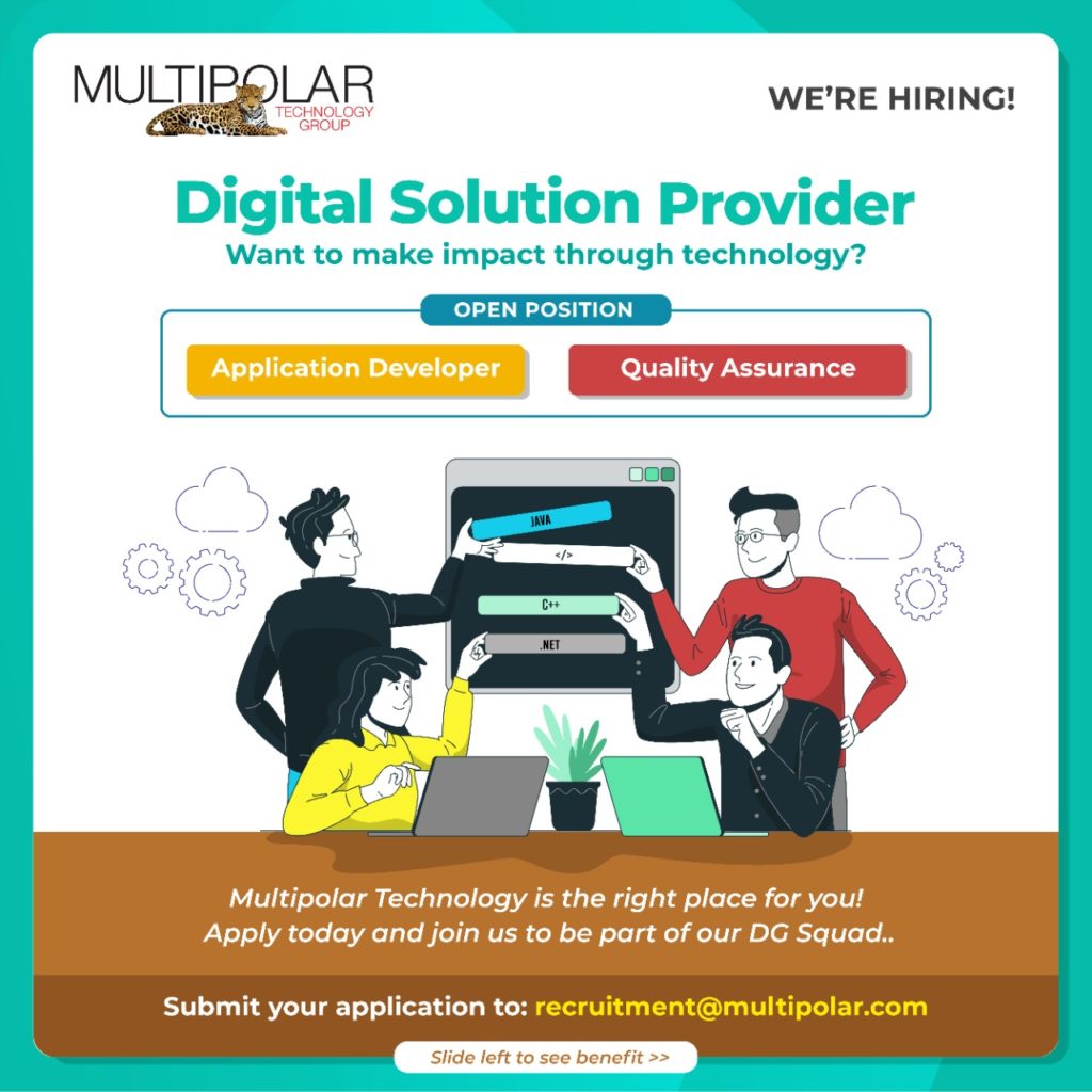 Lowongan Application Developer dan Quality Assurance PT Multipolar ...