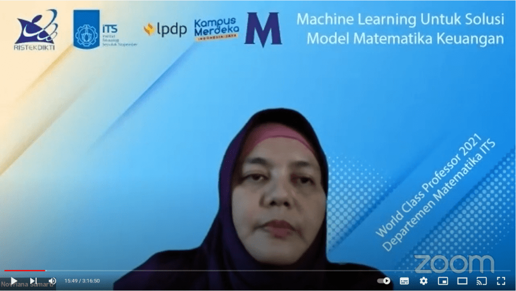 Seminar Series 2 World Class Professor 2021 - Departemen Matematika ...