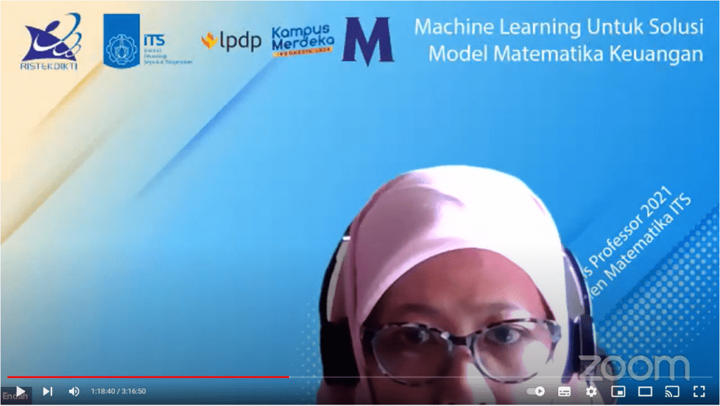 Seminar Series 2 World Class Professor 2021 - Departemen Matematika ...