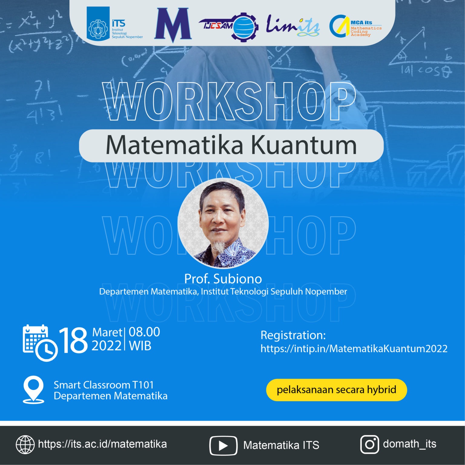 Workshop Matematika Kuantum - Departemen Matematika