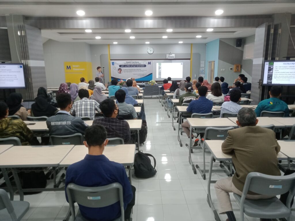 Guest Lecture xAI : a Few of our Attempts, World Class Professor Departemen Matematika ITS ...