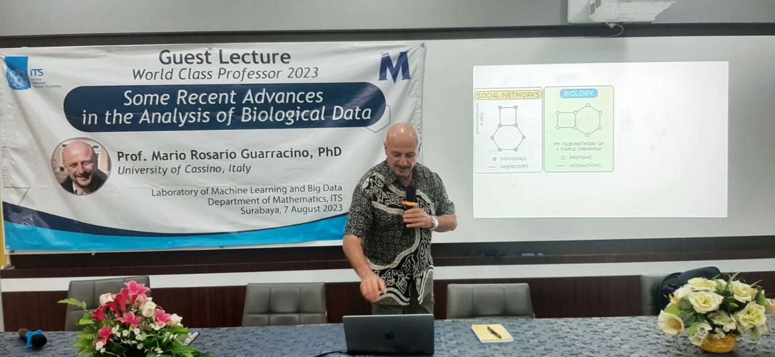 Guest Lecture Some Recent Advances in the Analysis of Biological Data ...