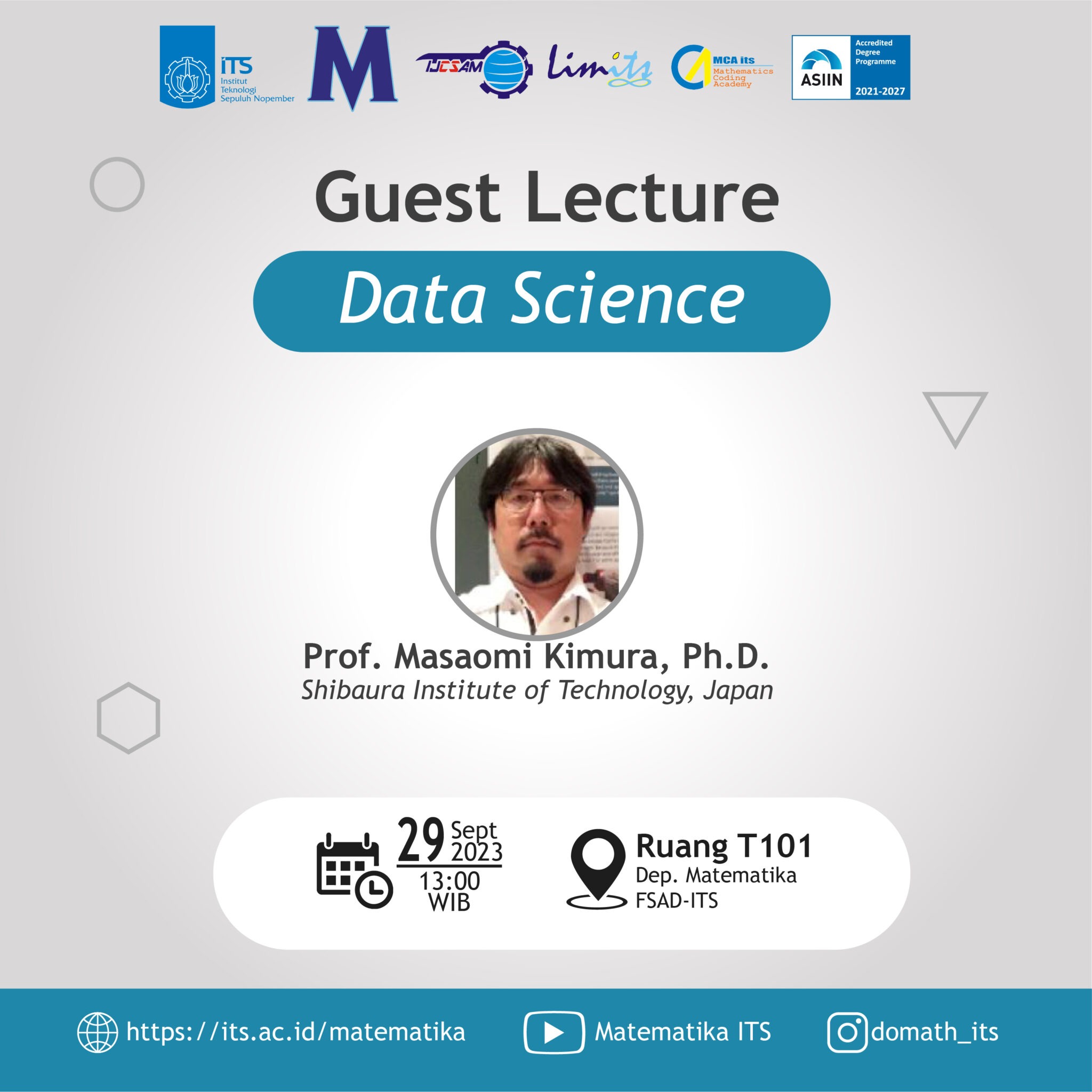 Guest Lecture Data Science - Departemen Matematika