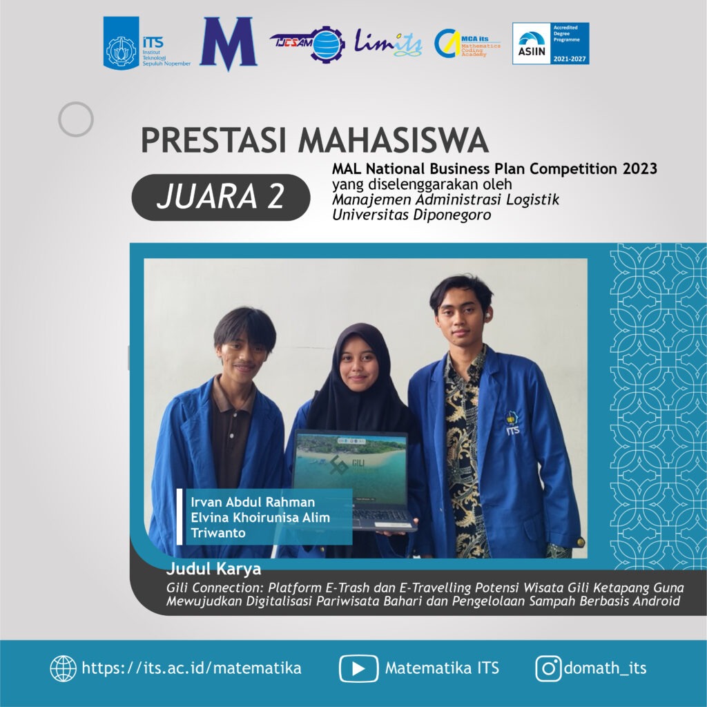 Juara 2 MAL National Business Plan Competition 2023 - Departemen ...