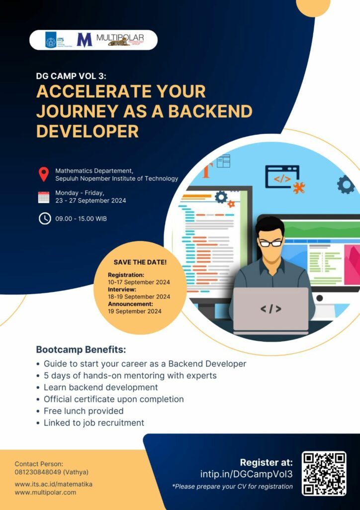 Bootcamp Accelerate Your Journey As A Backend Developer - Departemen ...