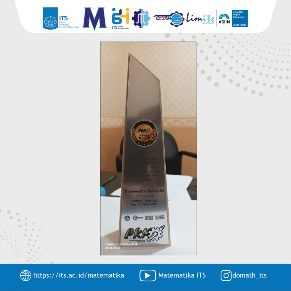 Muhammad Syifa'ul Mufid, D.Phil. Raih Penghargaan Dosen Berprestasi di Ajang PKM 2024 ...