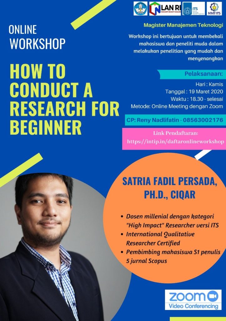 Online Workshop: How to Conduct A Research for Beginner - Inovasi ...