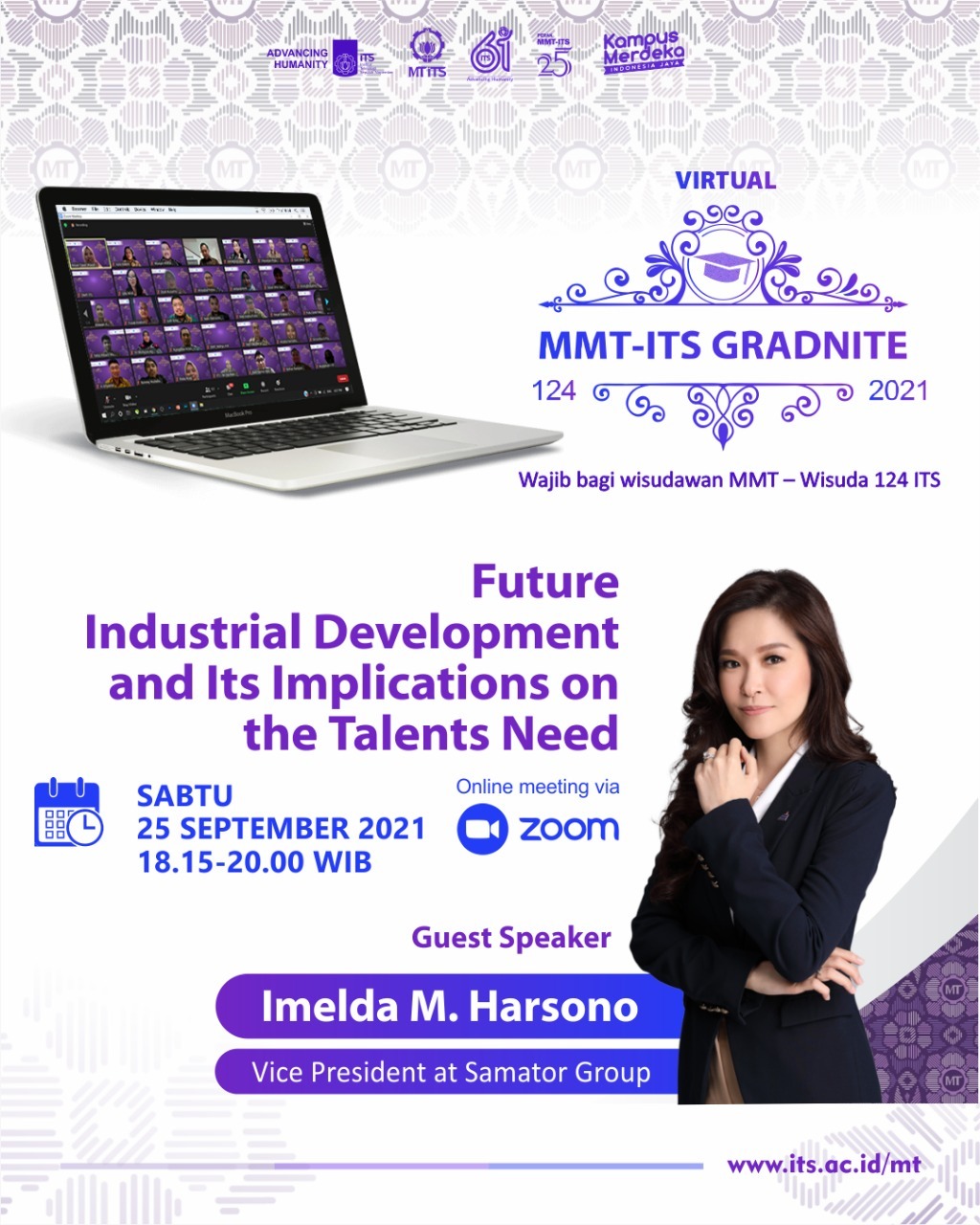 Virtual MMT-ITS Gradnite 124 2021 - Program Pascasarjana Manajemen ...