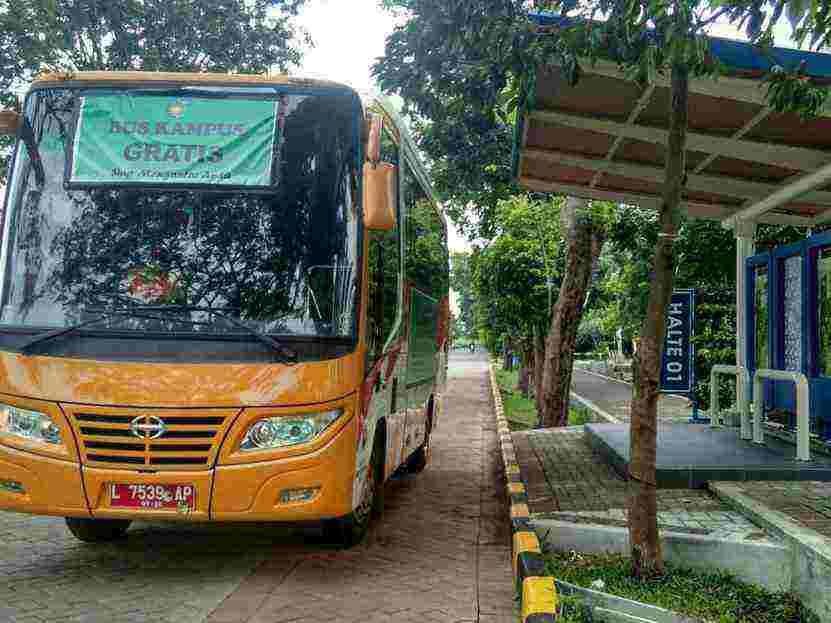ITS Luncurkan Bus Kampus Gratis - ITS News