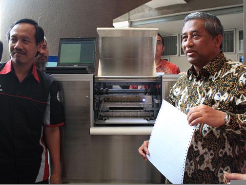 ITS Luncurkan Prototype Mesin Cetak Huruf Braille - ITS News