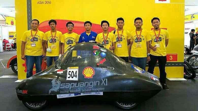 Bodi Mobil Kecil dan Ringan Jadi Rahasia Tim Sapu Angin ITS Raih Juara ...