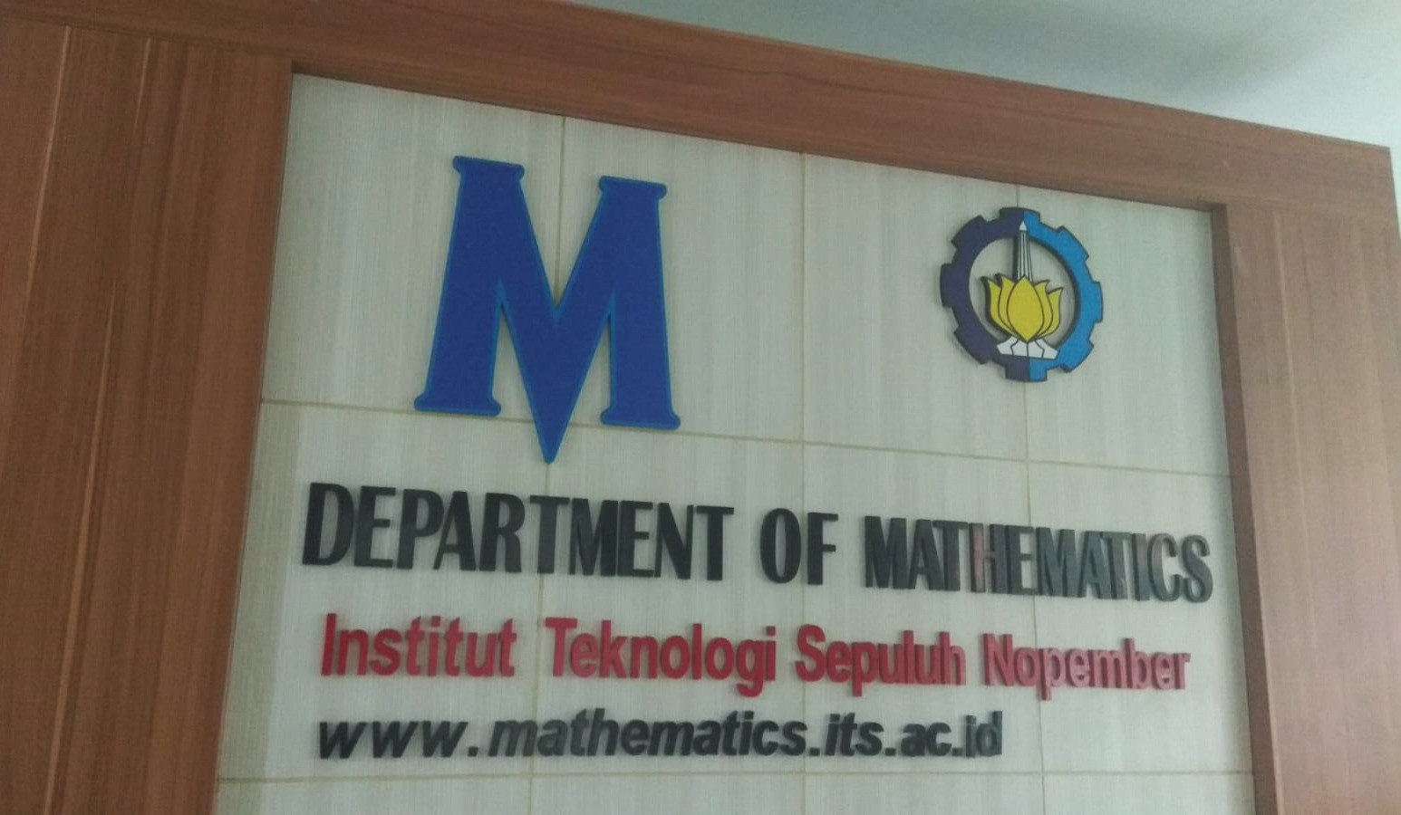 Menuju Visitasi AUN-QA, Ini Perkembangan Departemen Matematika ITS - ITS News