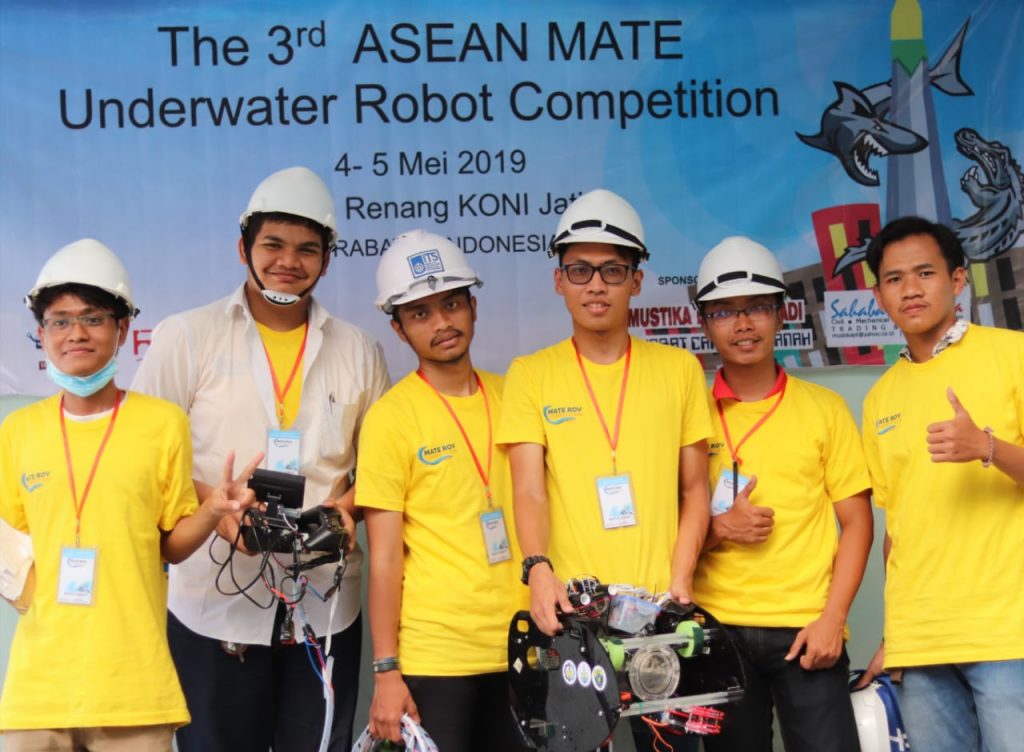 Teknik Kelautan ITS Torehkan Prestasi di ASEAN MATE ROV 2019 - ITS News