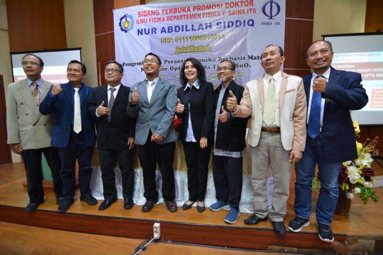 Doktor ITS Kembangkan Oksida Timah untuk Bahan Laser dan Sensor - ITS News