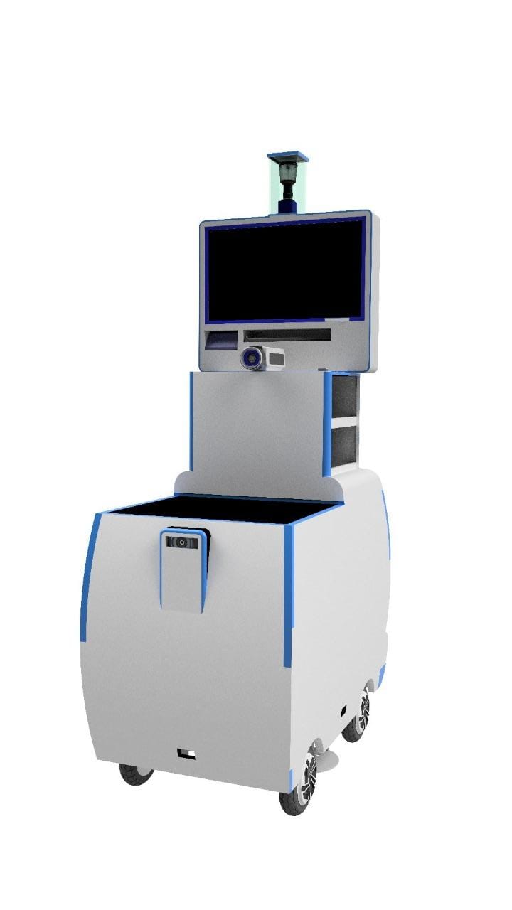 Hosiro-Usiro, Robot Buatan Mahasiswa ITS untuk Bantu Penanganan Covid ...