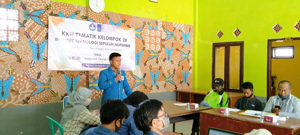 Tim KKNT ITS Bantu Pendidikan di Desa Samatan - ITS News