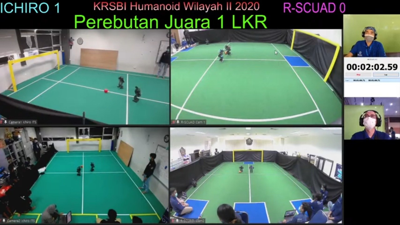 ITS Dominates the 2020 Regional Indonesian Robot Championship - ITS News