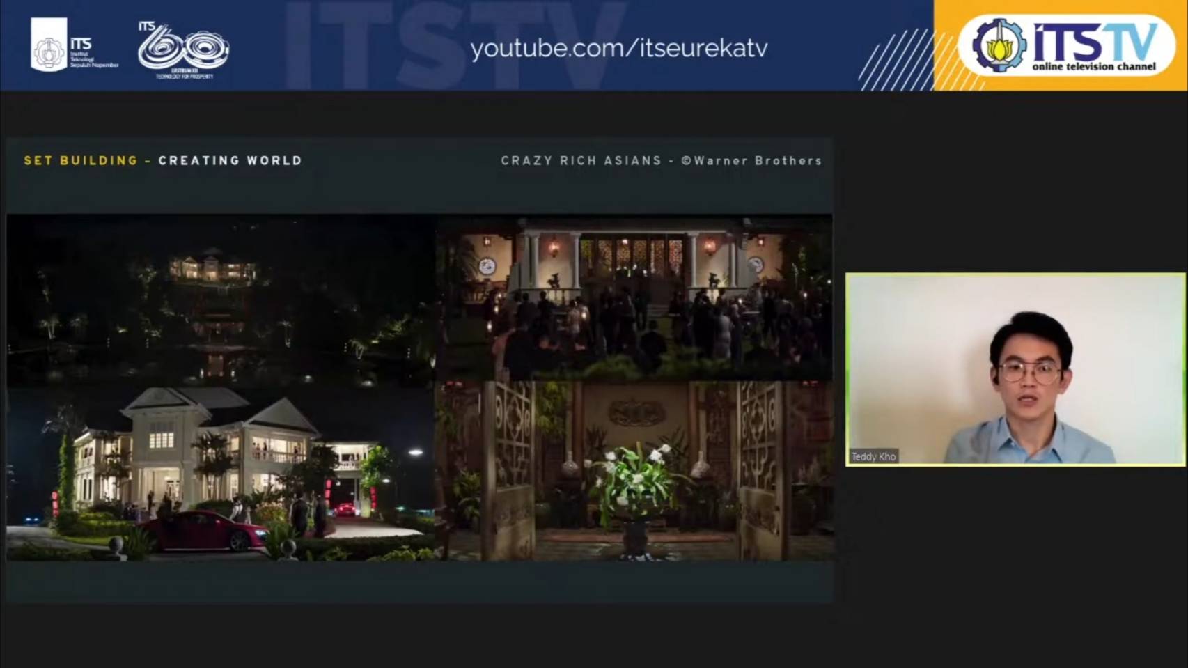 Belajar Artistik dari Film Hollywood, ITS Hadirkan Teddy Setiawan - ITS News