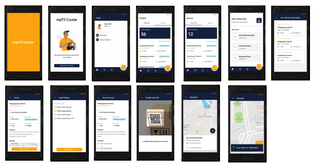 myITS Courier, Solusi Efektif Pendistribusian Paket di ITS - ITS News