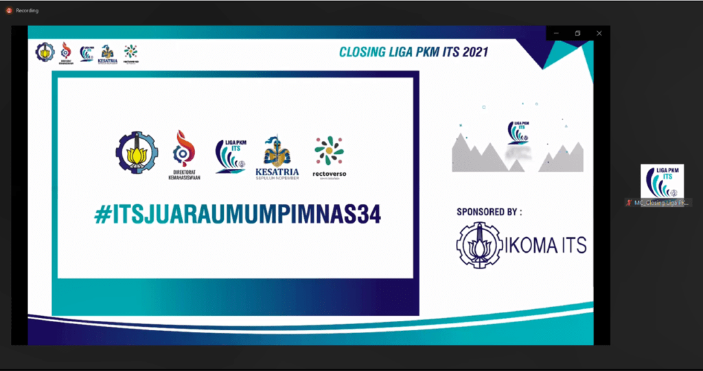 Liga PKM ITS Bukti Siap Tarung di PIMNAS 34 - ITS News