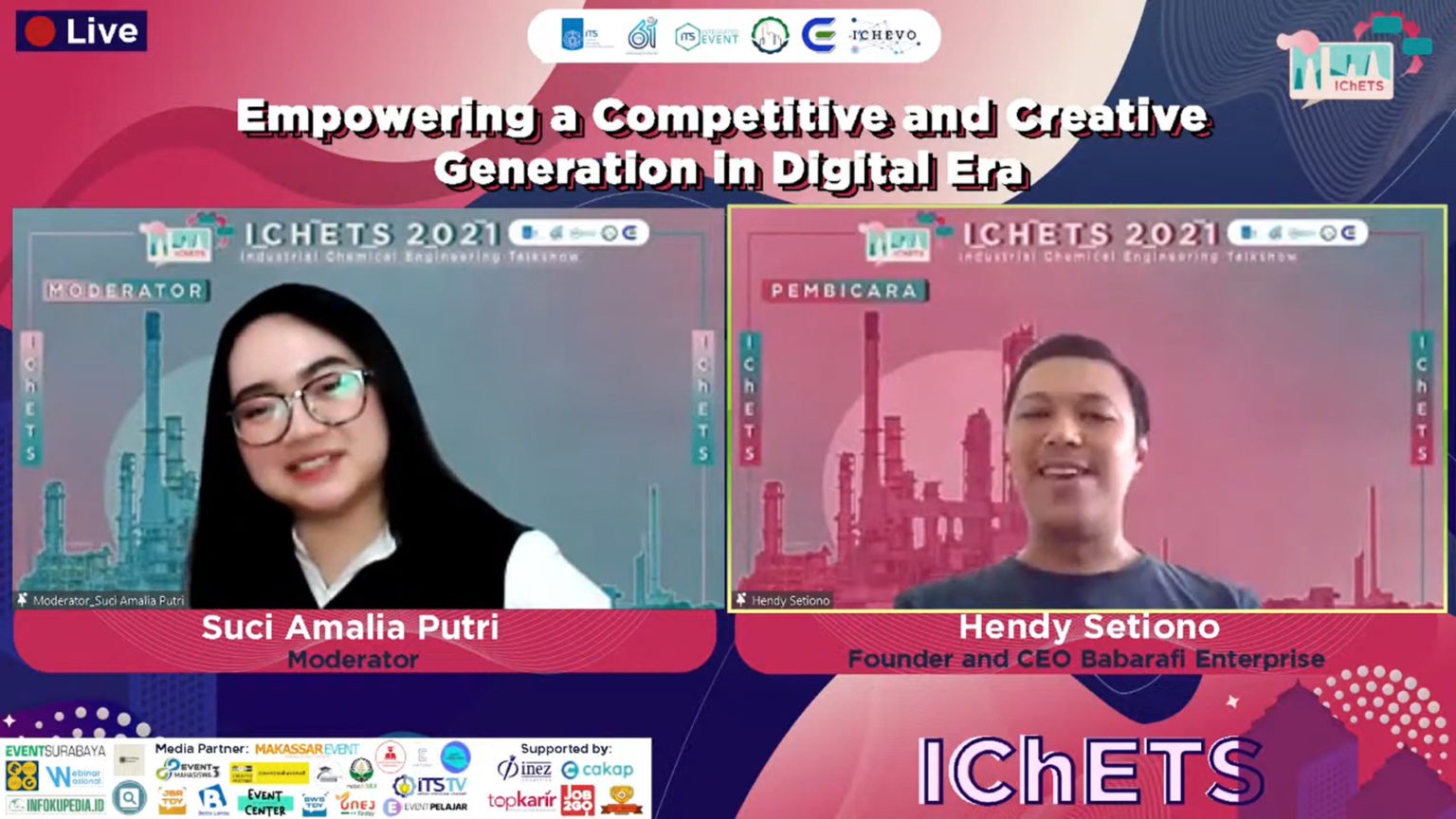 CEO Baba Rafi Enterprise Bagikan Pemikiran Seorang Pengusaha - ITS News