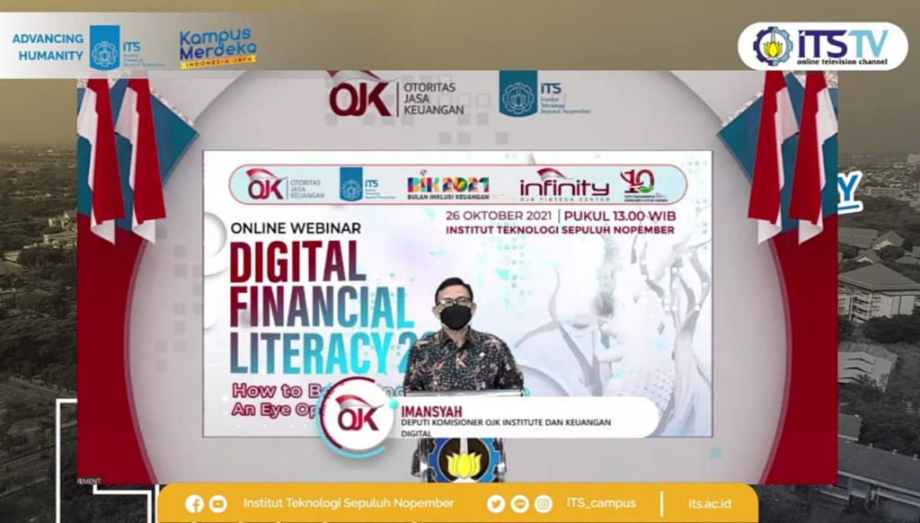 Bersama ITS, OJK Ajak Mahasiswa Tingkatan Literasi Keuangan Digital - ITS News