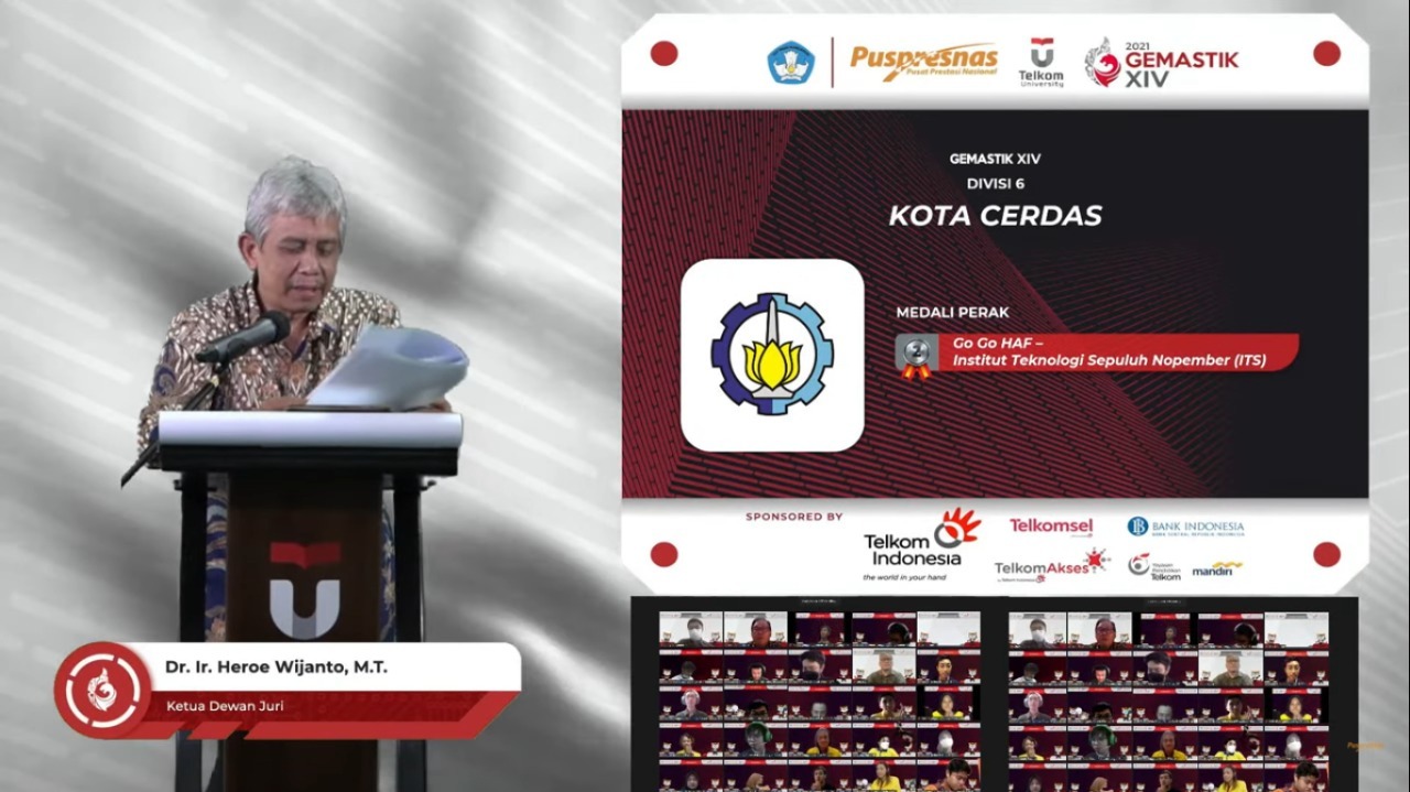 ITS Successfully Wins the 2021 Gemastik General Champion - ITS News