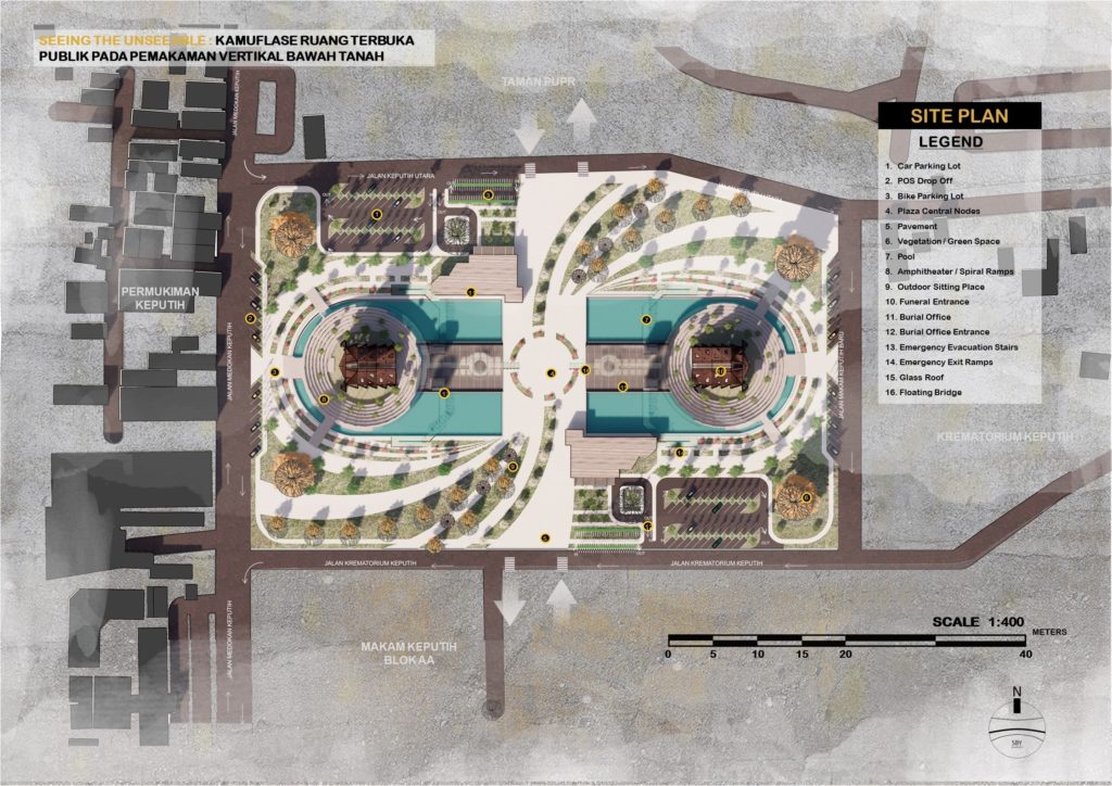 Kamuflase RTH pada Area Pemakaman Futuristis - ITS News