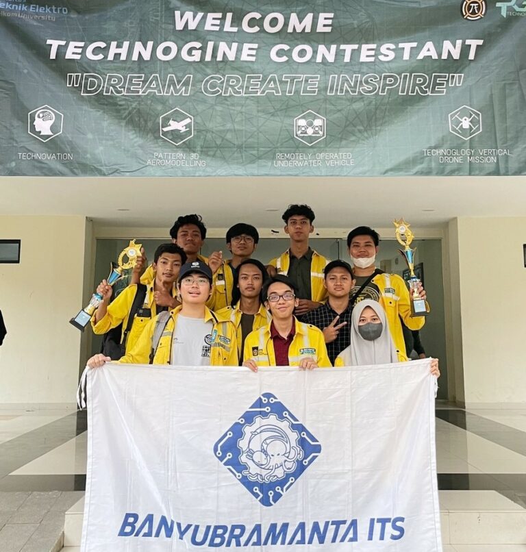 Robot Bawah Air Banyubramanta ITS Berjaya di Technogine 2022 - ITS News